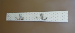 Fast and Easy DIY Fabric Hook Board - NikkiDesigns