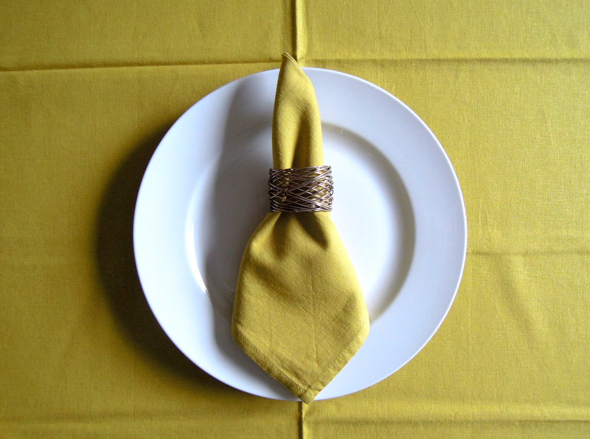 Pure, Washed Linen Napkins - NikkiDesigns